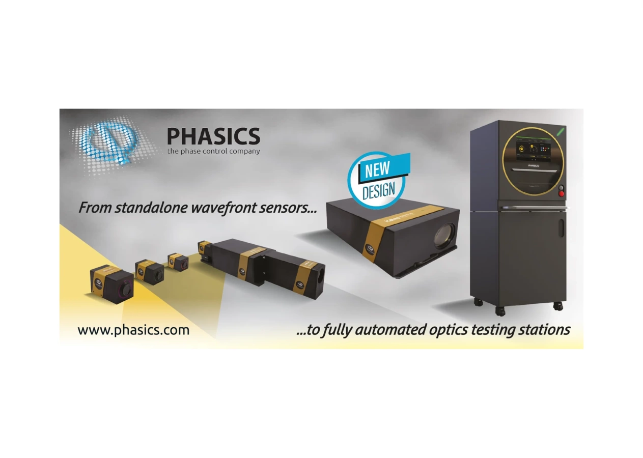 PHASICS upgrades its wavefront sensors: bigger apertures, smaller ...
